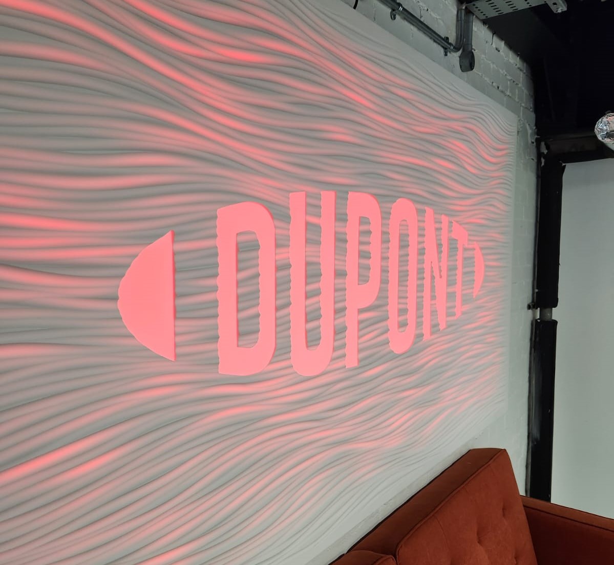 Innovative Designs for DuPont's New Office Reception